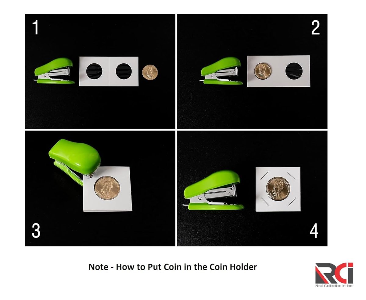 Cardboard Coin Holders – Pack of 50 Pcs – Atozshopi - Atozcrafts